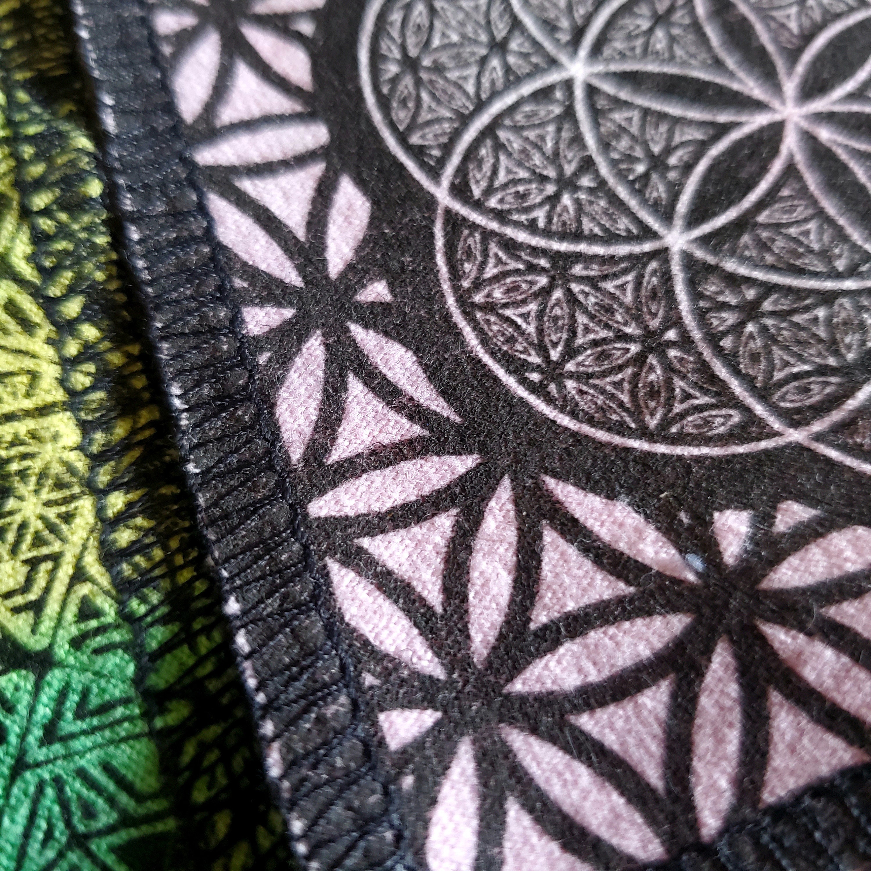 Sacred Geometry Patches Set of Three Screenprint Patches on | Etsy