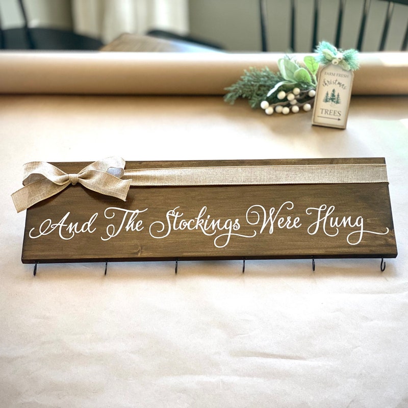 Christmas Stocking Holder - Etsy