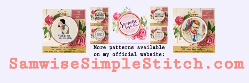 Potato Samwise Quote Cross Stitch PATTERN Instant Download - Etsy Canada