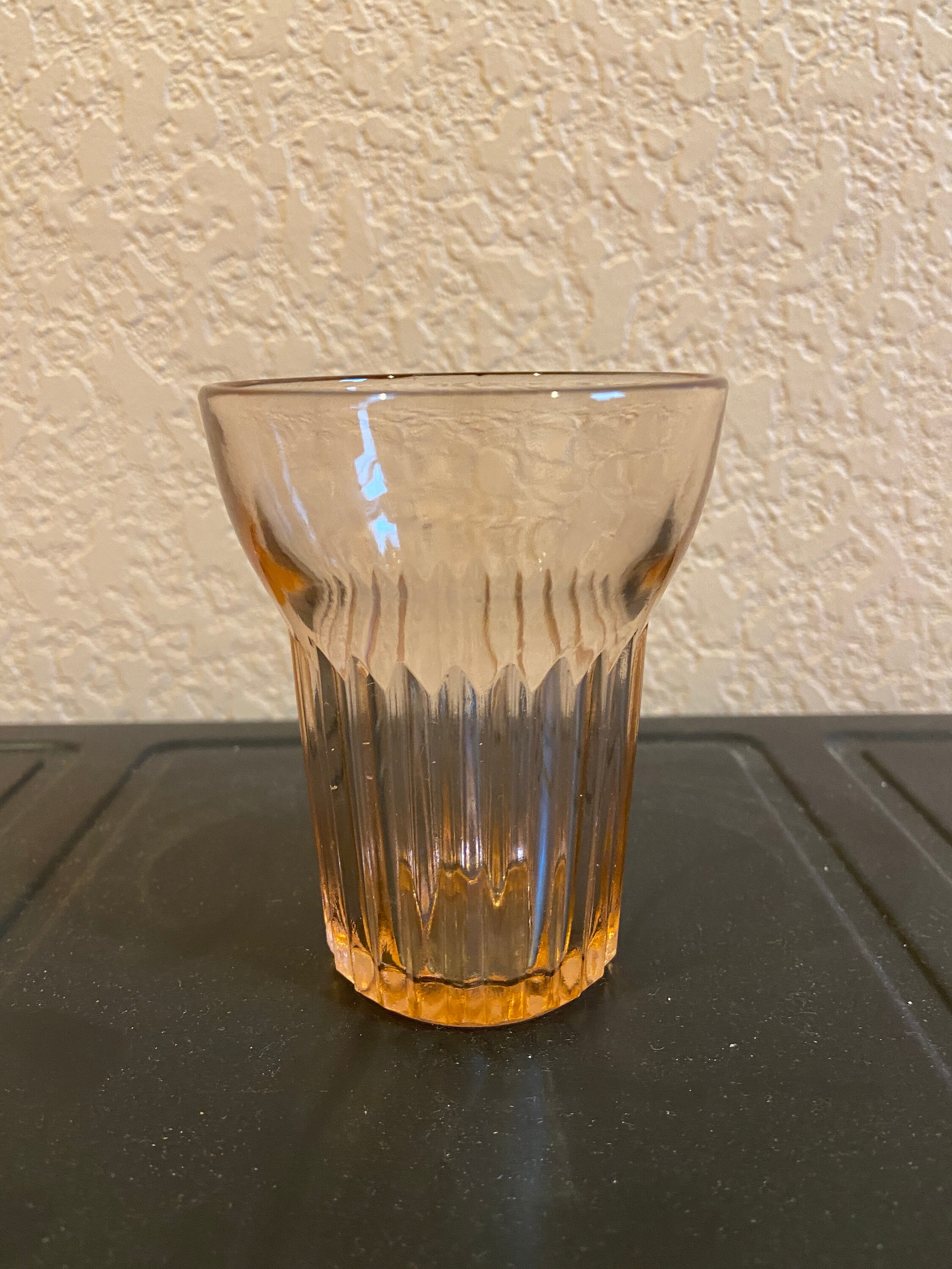 Vintage queen Mary Vertical Ribbed Juice Glass / Tumbler by Anchor ...