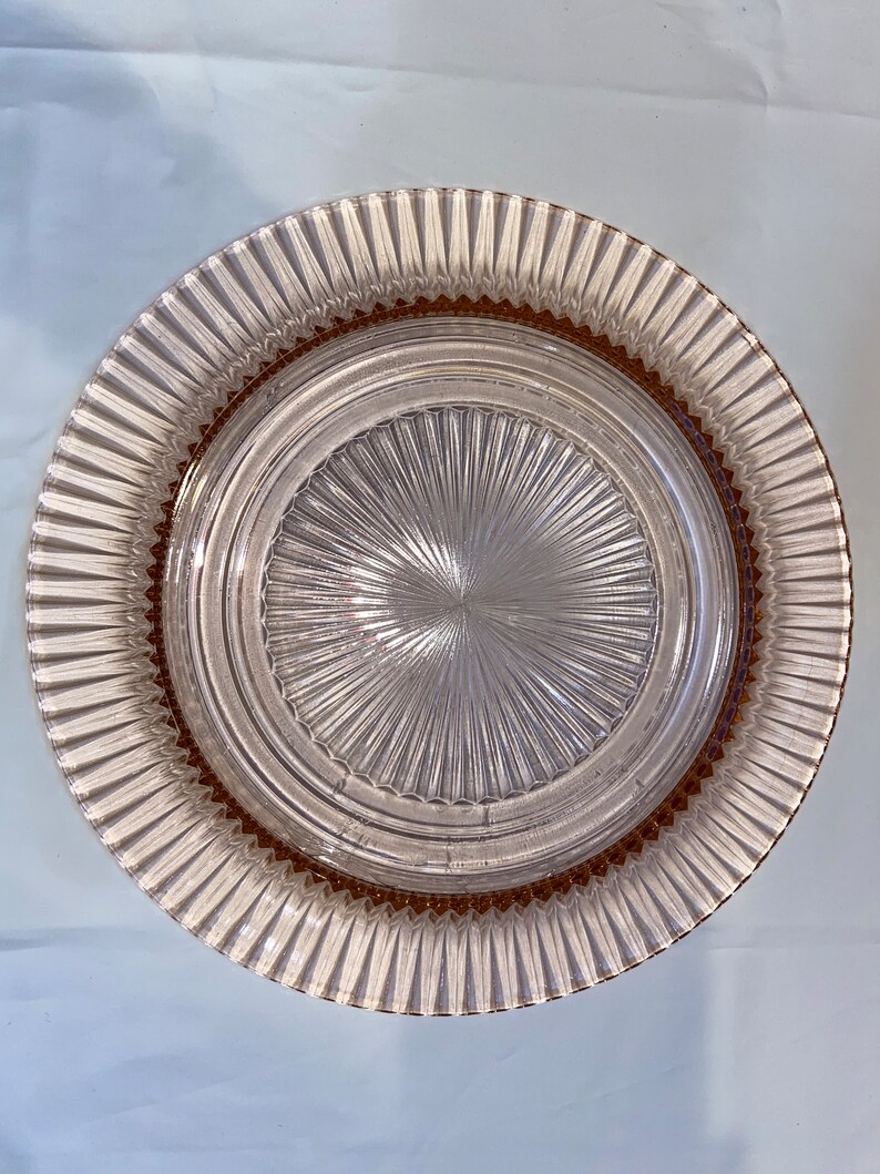 Vintage queen Mary Vertical Ribbed Dinner Plates - Etsy