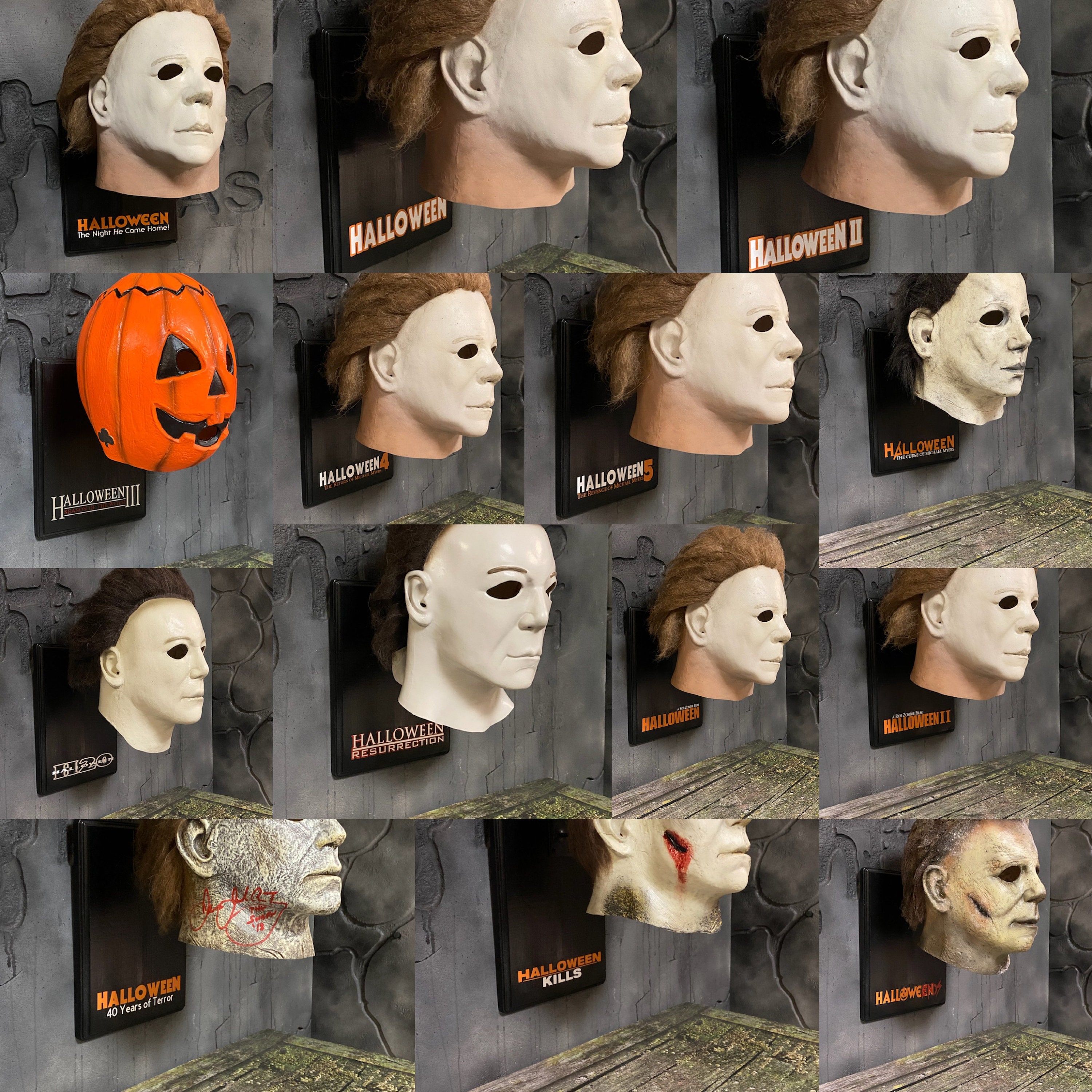 Michael Myers Halloween Resurrection Mask