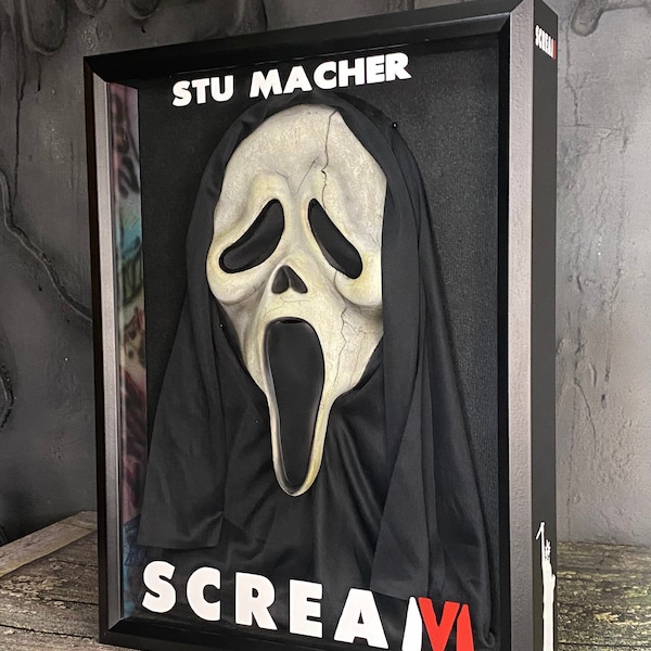 Scream Stu Macher Mask - Etsy