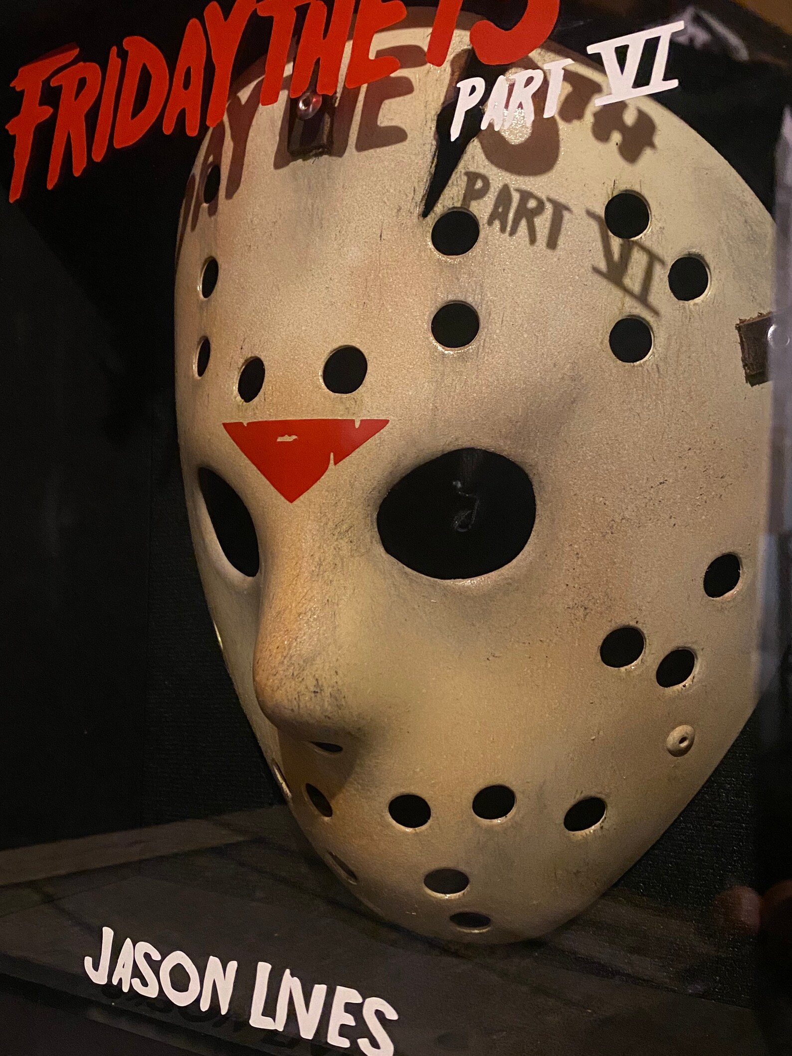 Jason Mask Friday the 13th Part 6 VI Display Case Custom | Etsy