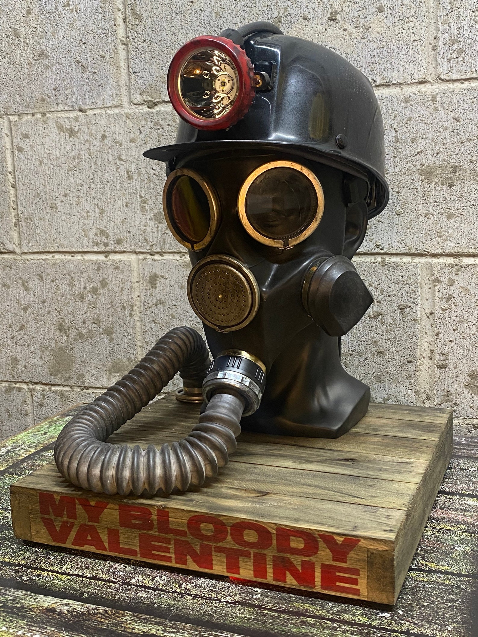My Bloody Valentine Harry Warden 3D Miners Gas Mask Helmet | Etsy