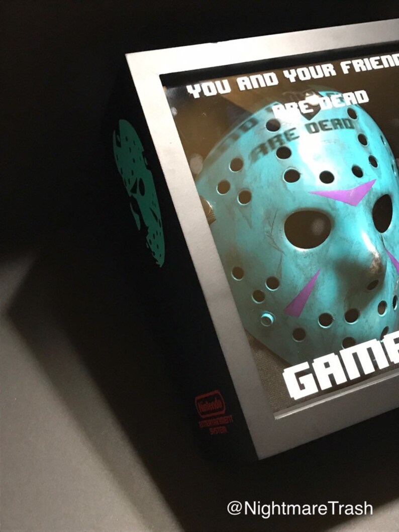 8 Bit Jason Mask Friday the 13th Nintendo Mask Jason Voorhees | Etsy