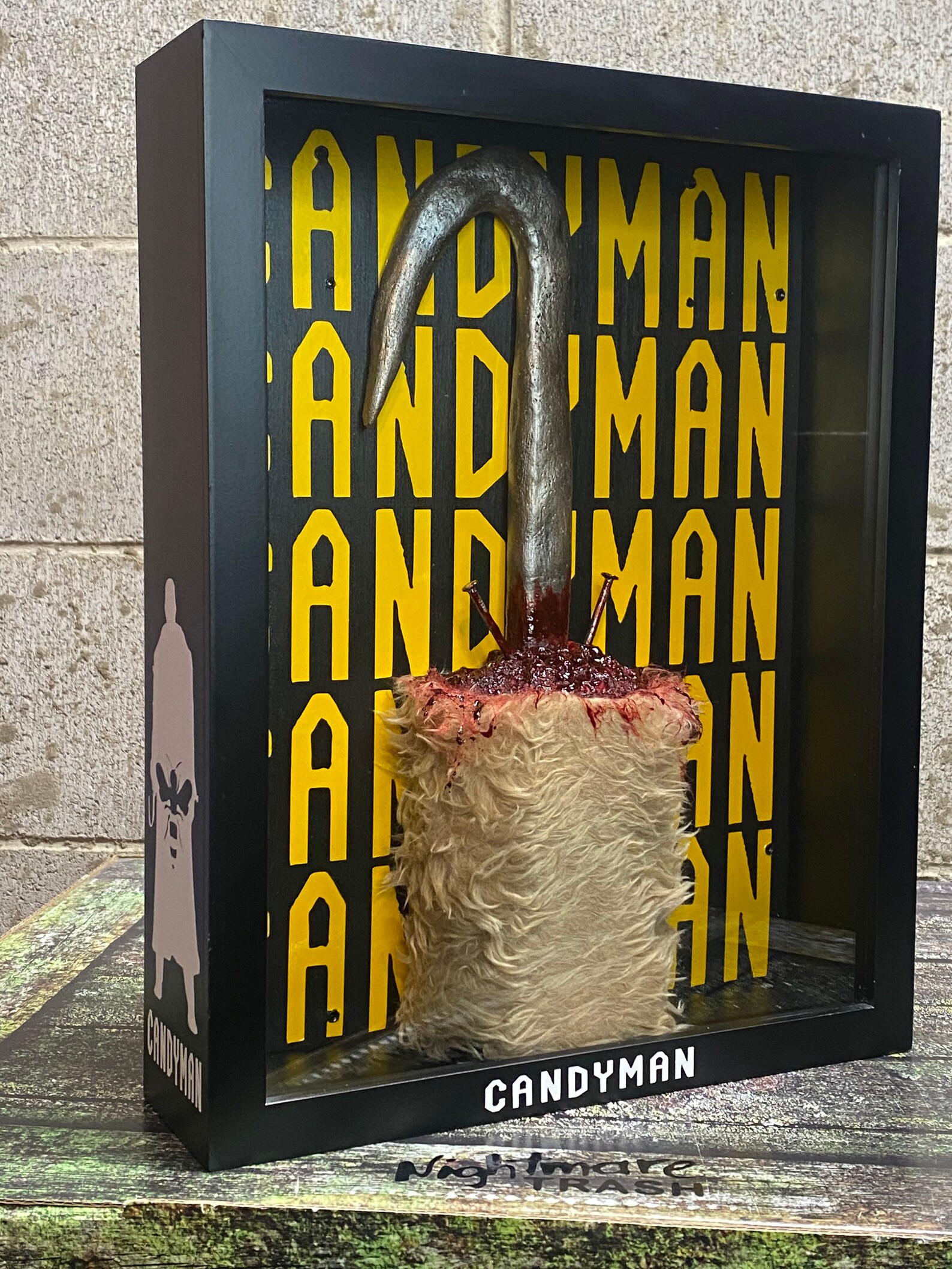 Candyman Hook Display Horror Candyman Movie Prop Display Case - Etsy
