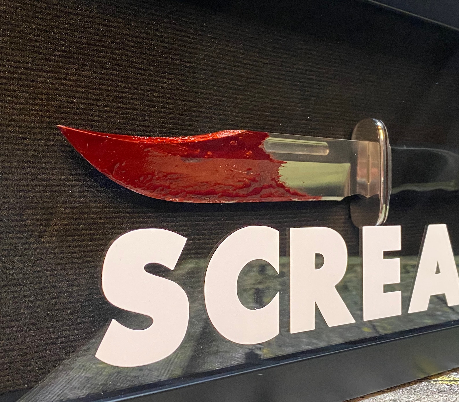 Scream Película Cuchillo GhostFace Killer Mask Buck Prop | Etsy