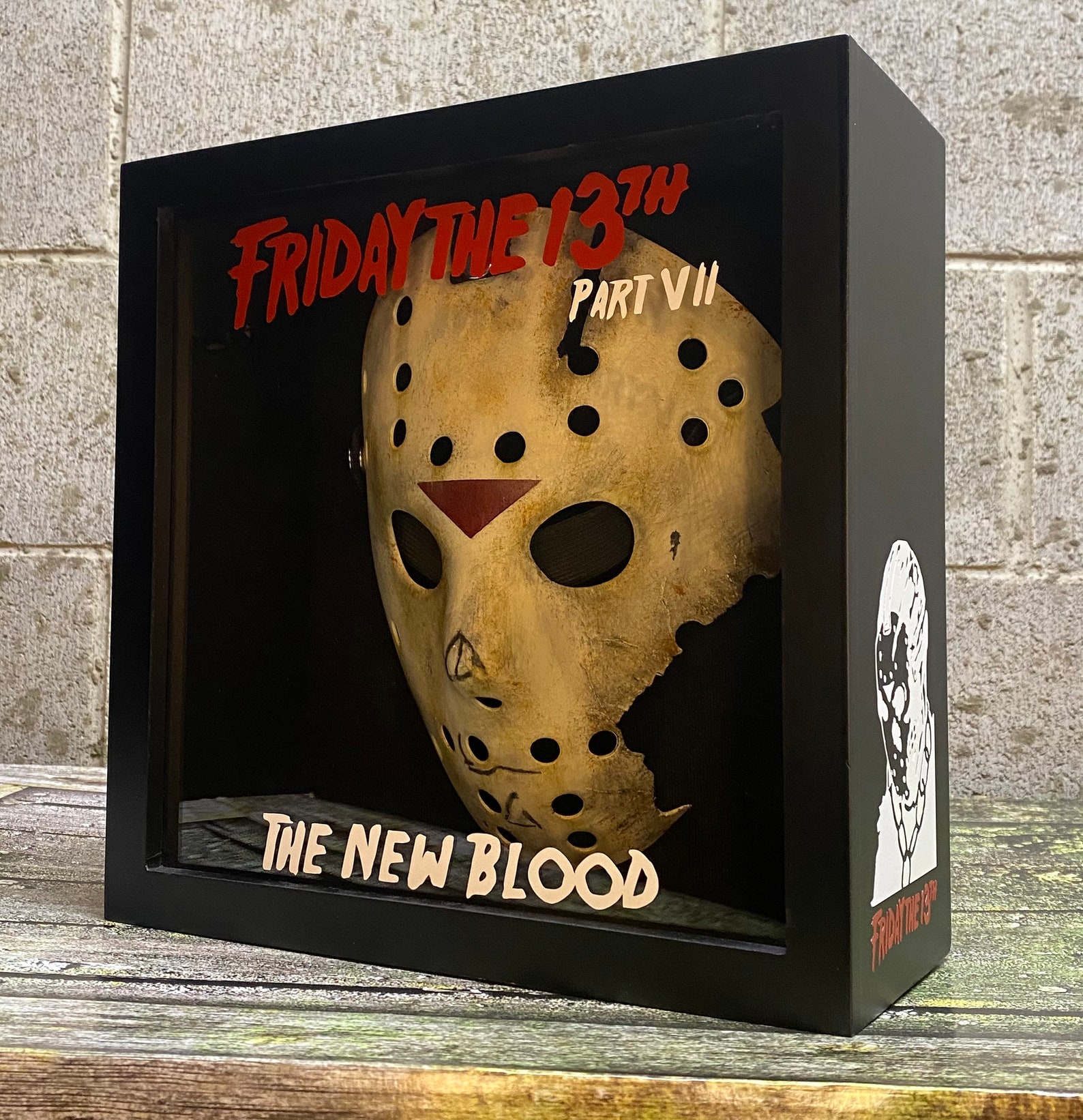 Jason Mask Friday the 13th Part 7 VII the New Blood Display - Etsy Canada
