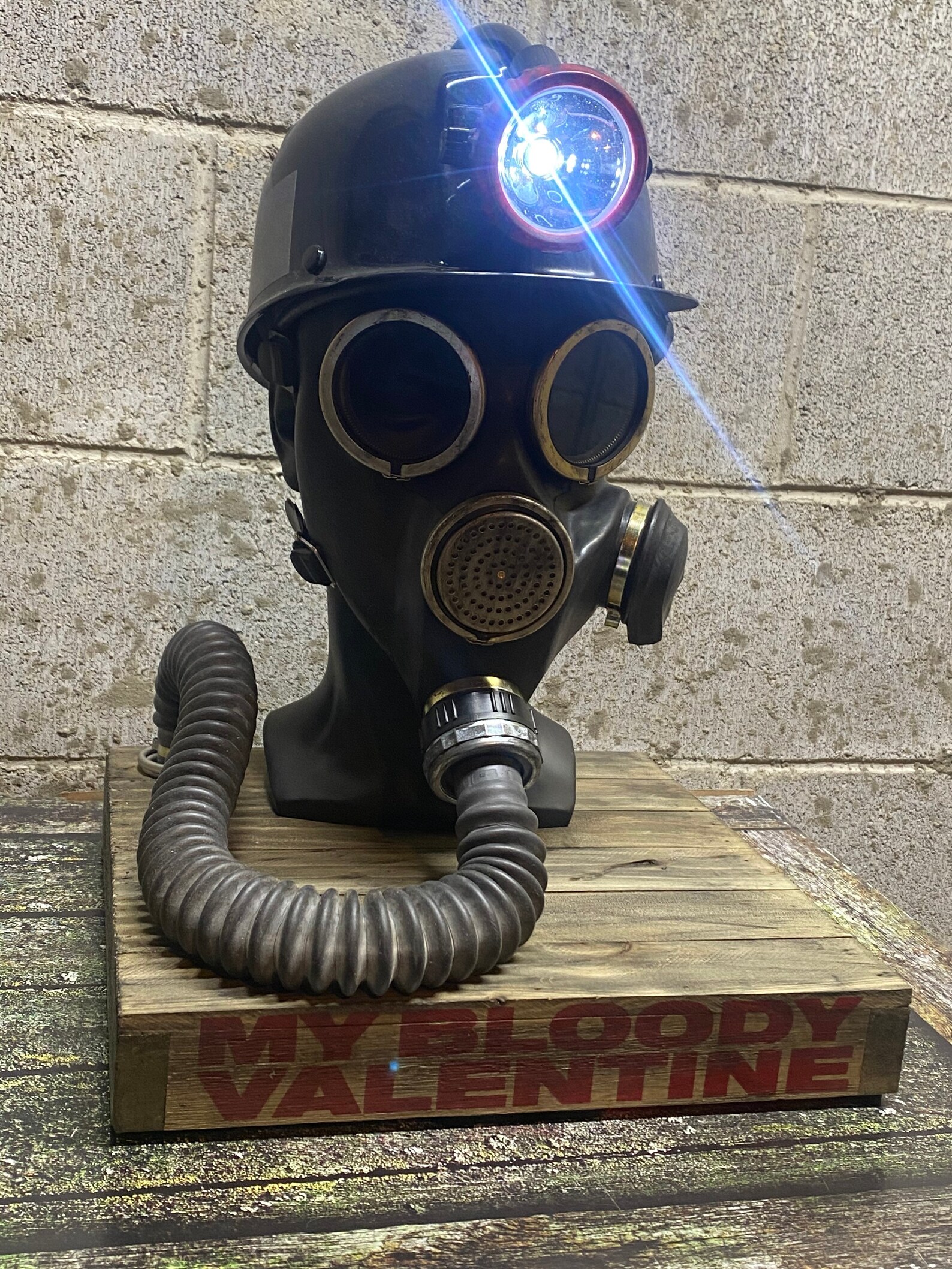 My Bloody Valentine Harry Warden 3D Miners Gas Mask Helmet | Etsy