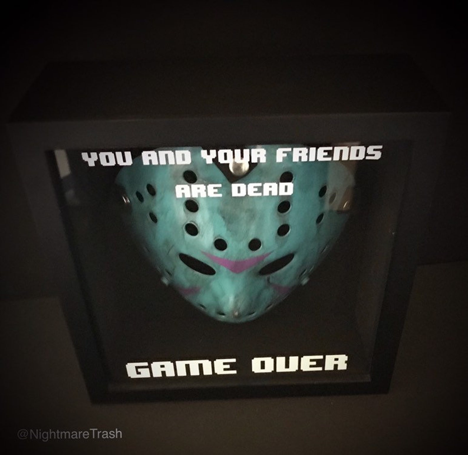 8 Bit Jason Mask Friday the 13th Nintendo Mask Jason Voorhees | Etsy