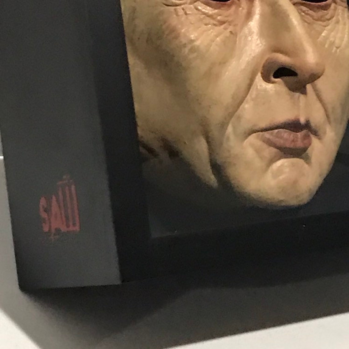Saw Jigsaw Death Face Mask Collectible Display Saw Movie Prop | Etsy