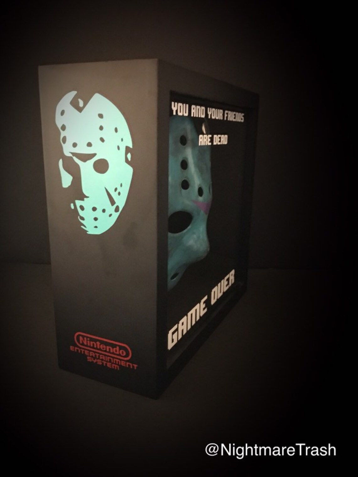 8 Bit Jason Mask Friday the 13th Nintendo Mask Jason Voorhees | Etsy