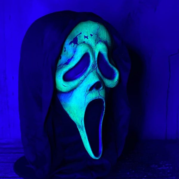 Ghostface Aged Mask - Etsy