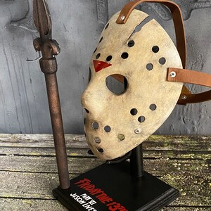 Friday the 13th Jason Voorhees Mask Part 6 Jason Lives With - Etsy