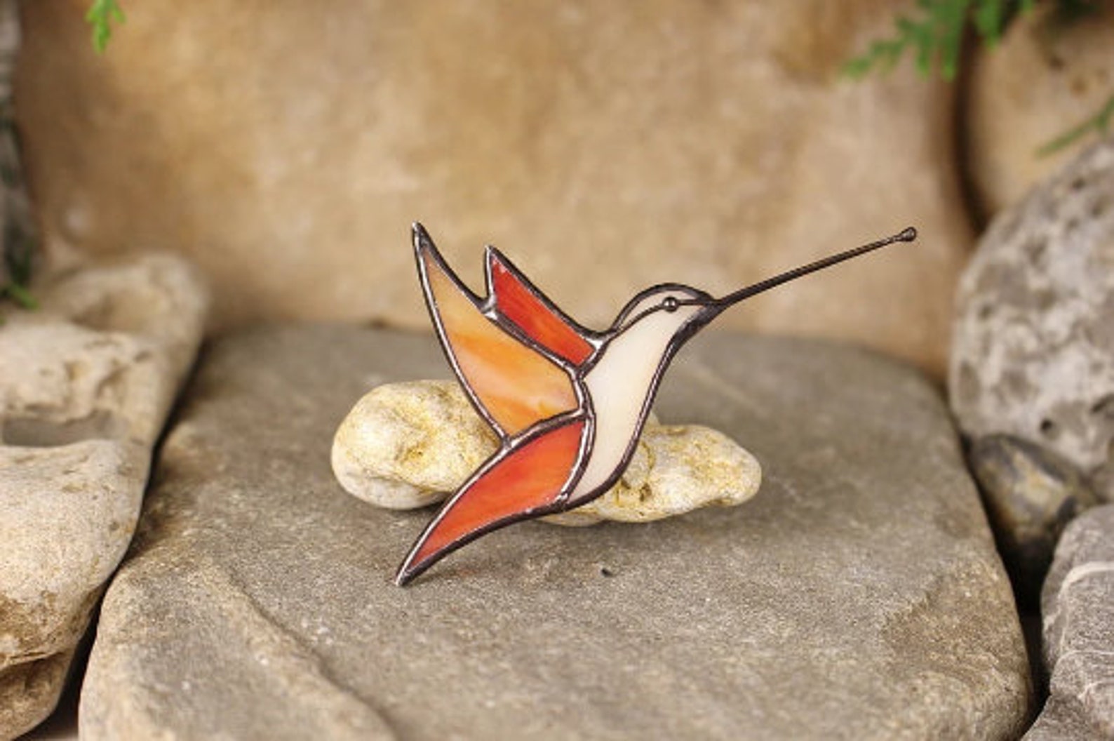 Hummingbird Clear Brooch Jewelry Art Gift for Wife Mum Sister | Etsy