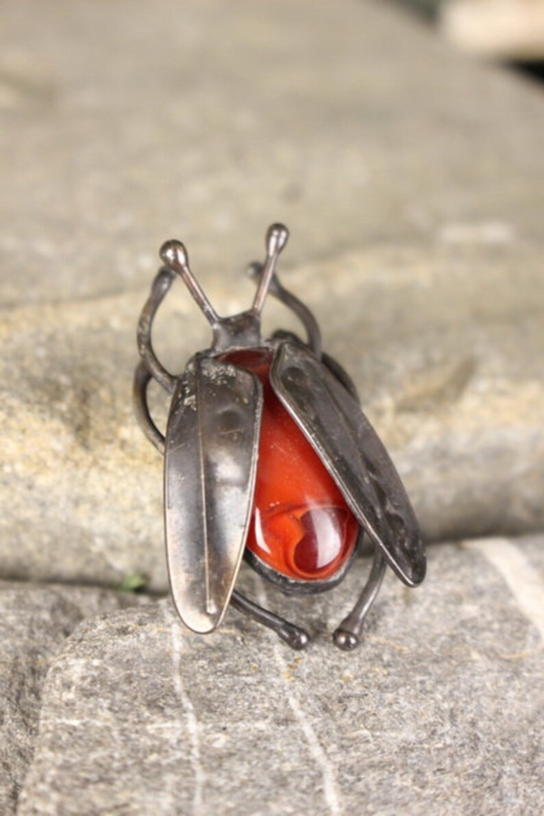 Insect Brooch Fantastic Beetle Brooch Teenage Girl Mom Gift - Etsy