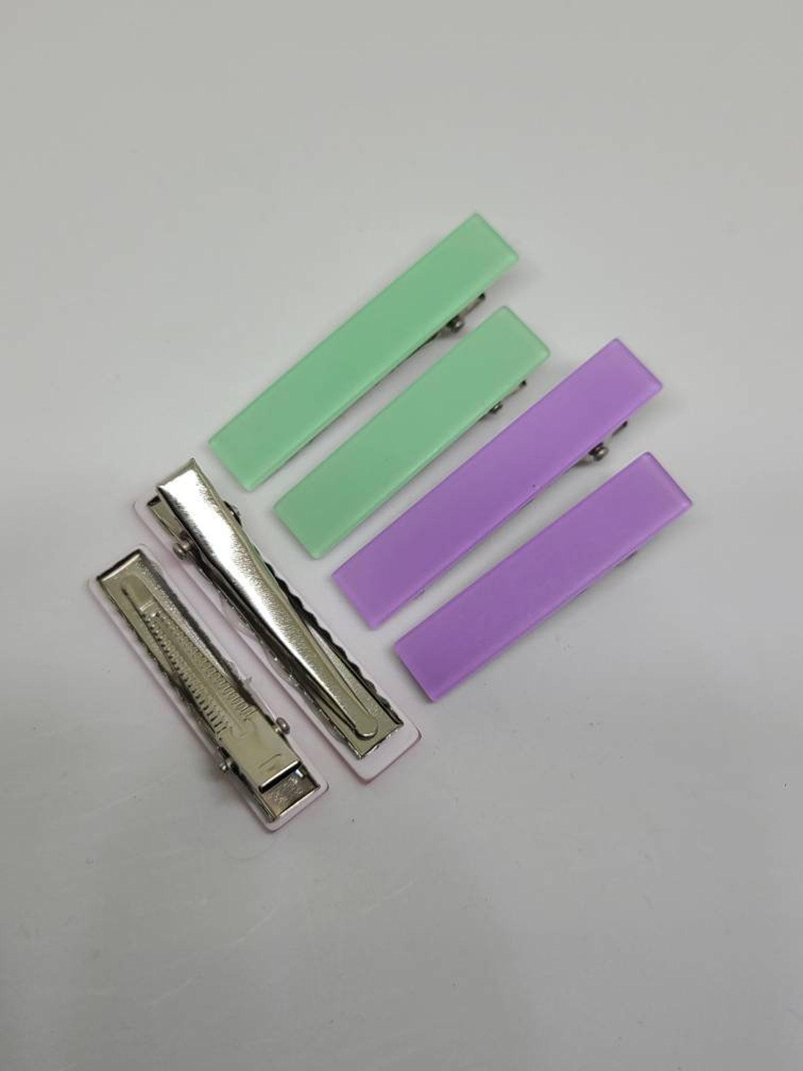 Acrilic Bar Clip single Clip of 4cm or 4.5cm - Etsy