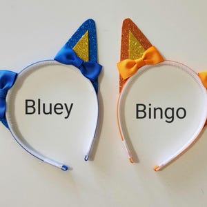 Bluey & Bingo Headbands - Etsy