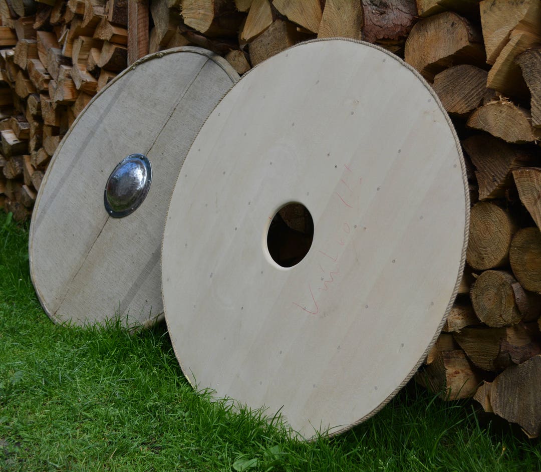 Custom Viking, Slavic, Early Medieval Shield, Only 3,2 Kg Weight/ 85 Cm ...