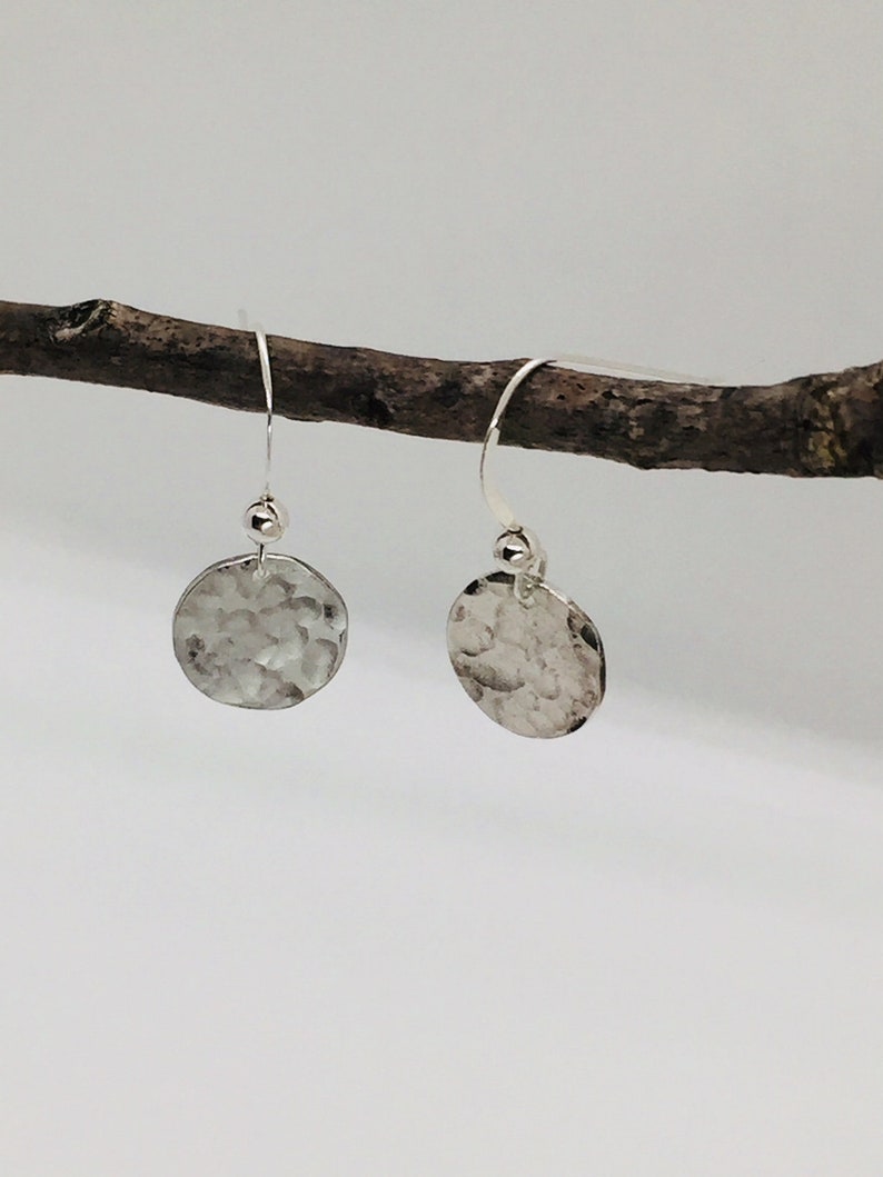 Simple Dangle Earrings Women's Simple Earrings Silver - Etsy
