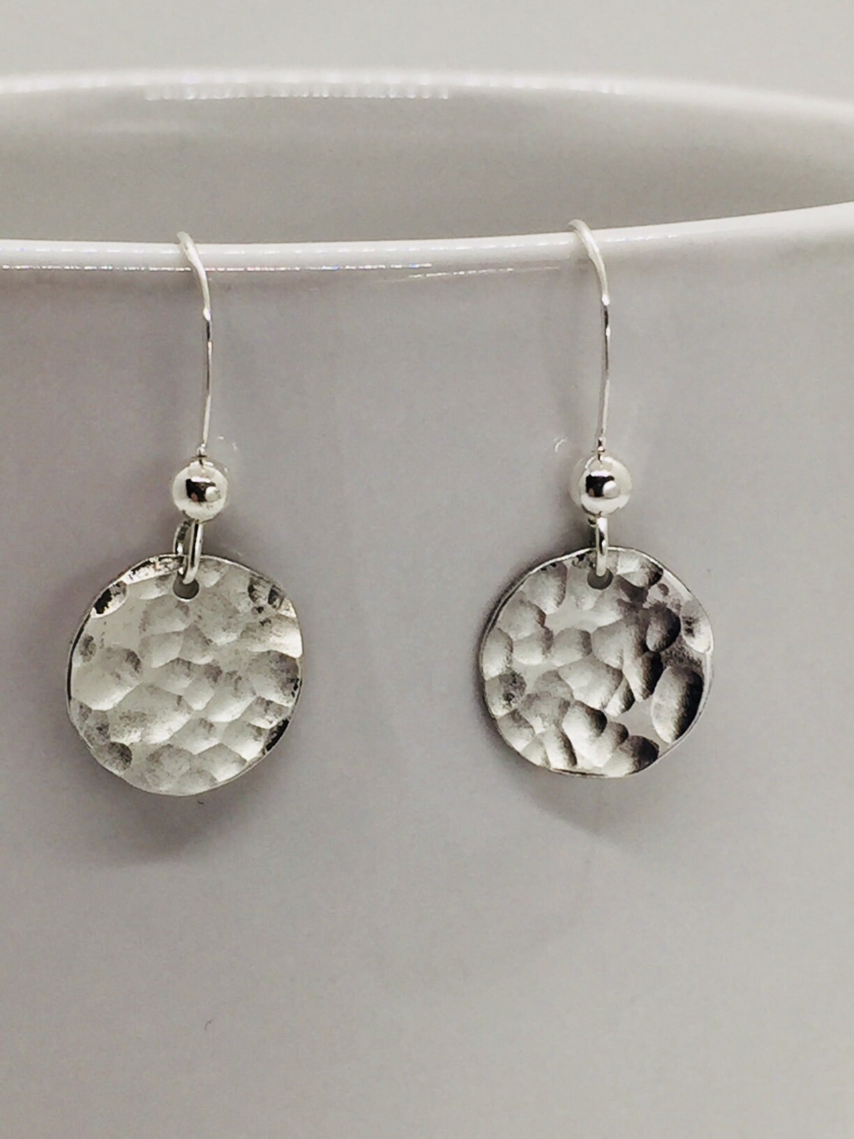 Simple Dangle Earrings Women's Simple Earrings Silver - Etsy