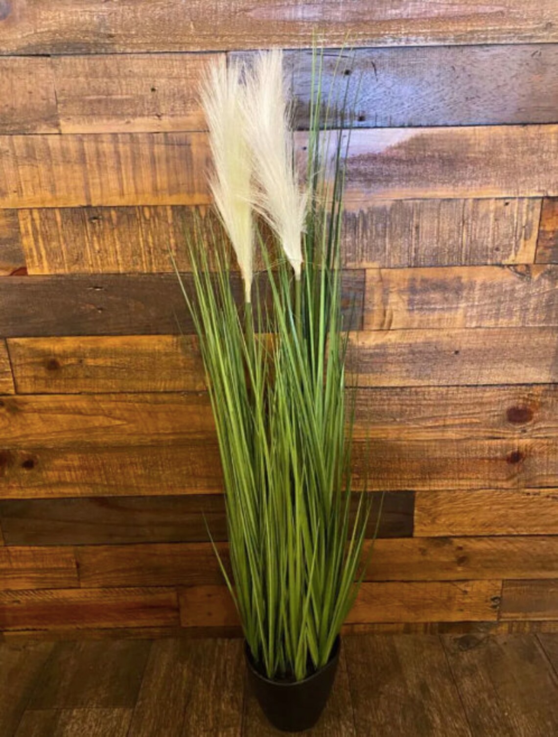 Artificial Grass Decor Artificial Grass Pom Pom Flowered - Etsy UK