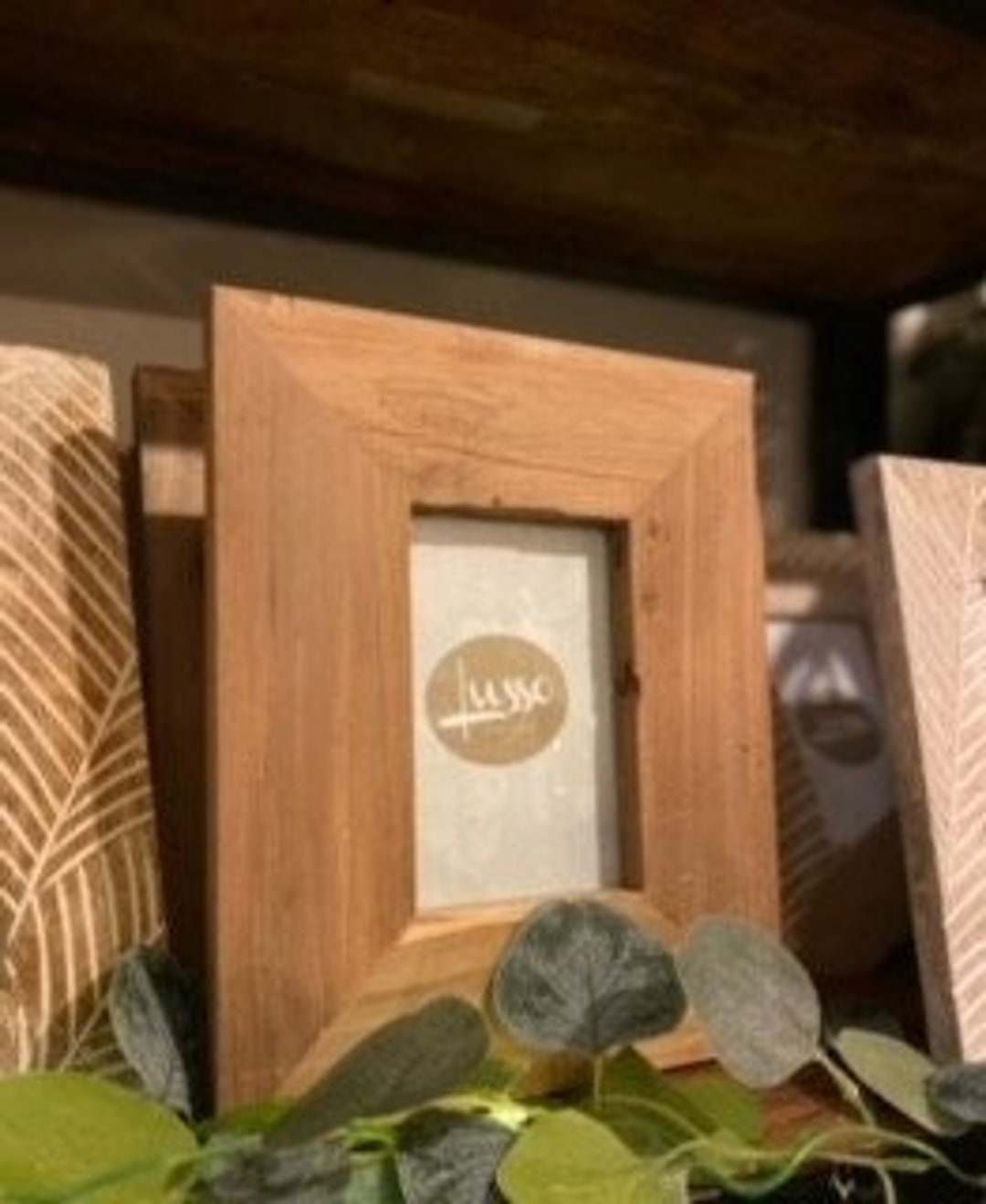 Gift Teak Wood Photo Frame, Picture Frame , Rustic Frame, Natural Frame ...