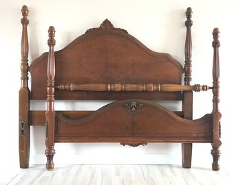 Antique bed frame | Etsy