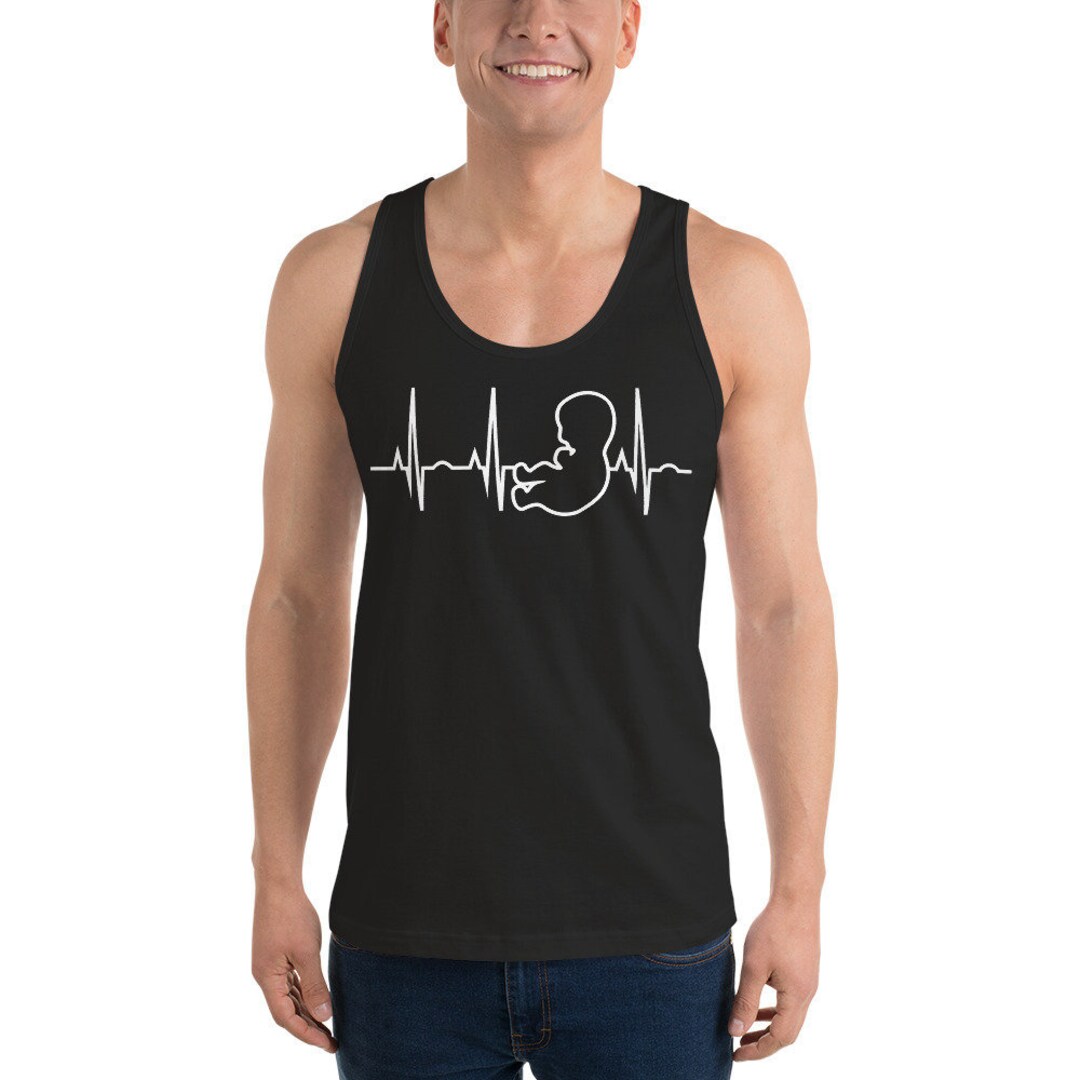 Pregnant Mammogram Heartbeat for Baby - Classic Tank Top (unisex) - Etsy