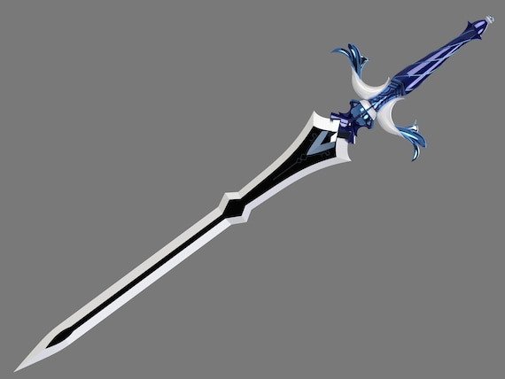 Genshin Impact Sacrificial Blade 3D Model STL Files - Etsy