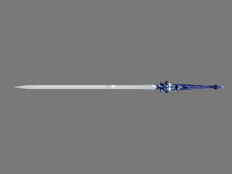 Genshin Impact Sacrificial Blade 3D Model STL Files - Etsy