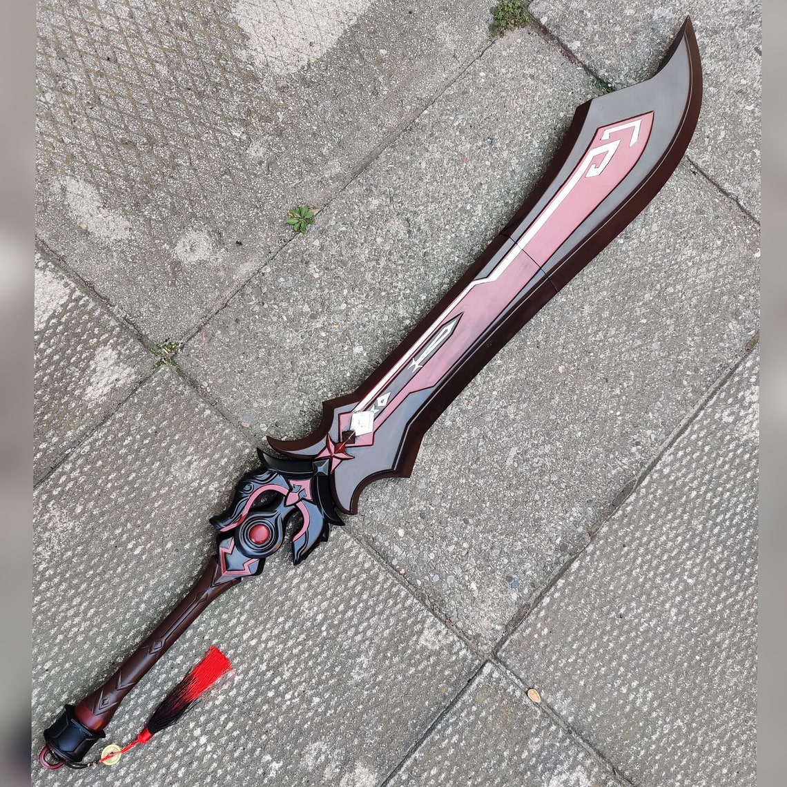 Genshin Impact Blackcliff Slasher 3D Print Kit - Etsy