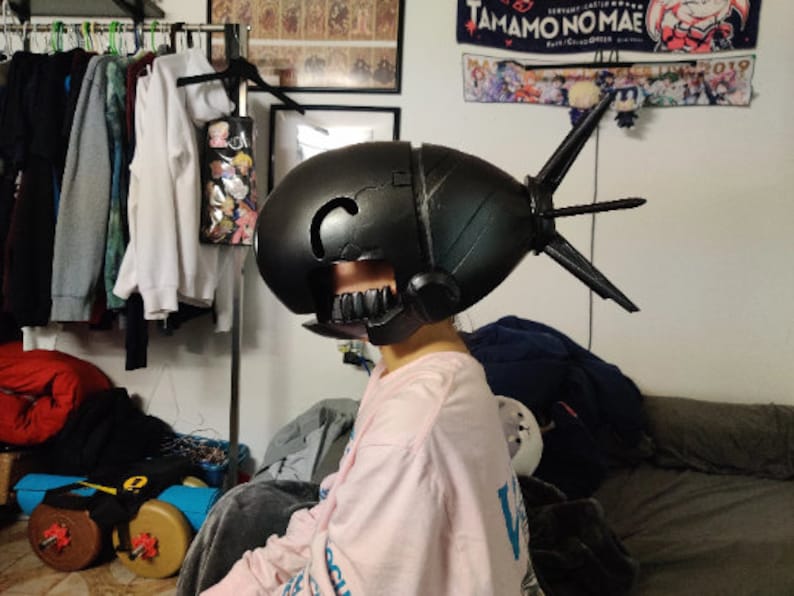 Bomb Devil Helmet 3D Model Files - Etsy