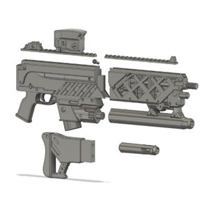 Rapi's Weapon ~ 3D Printed Kit (not a Real Gun) - Etsy