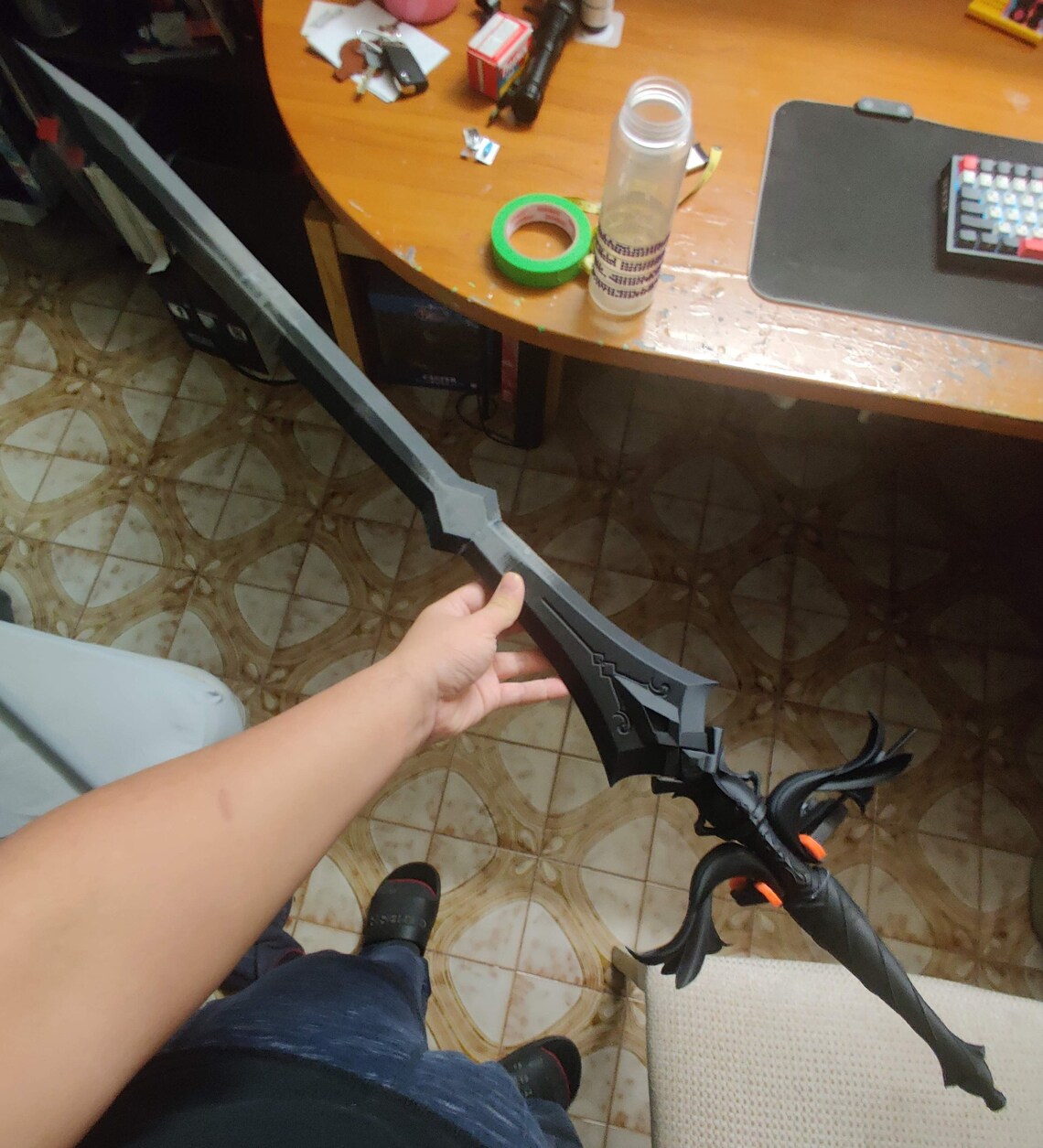 Genshin Impact Sacrificial Blade 3D Model STL Files - Etsy