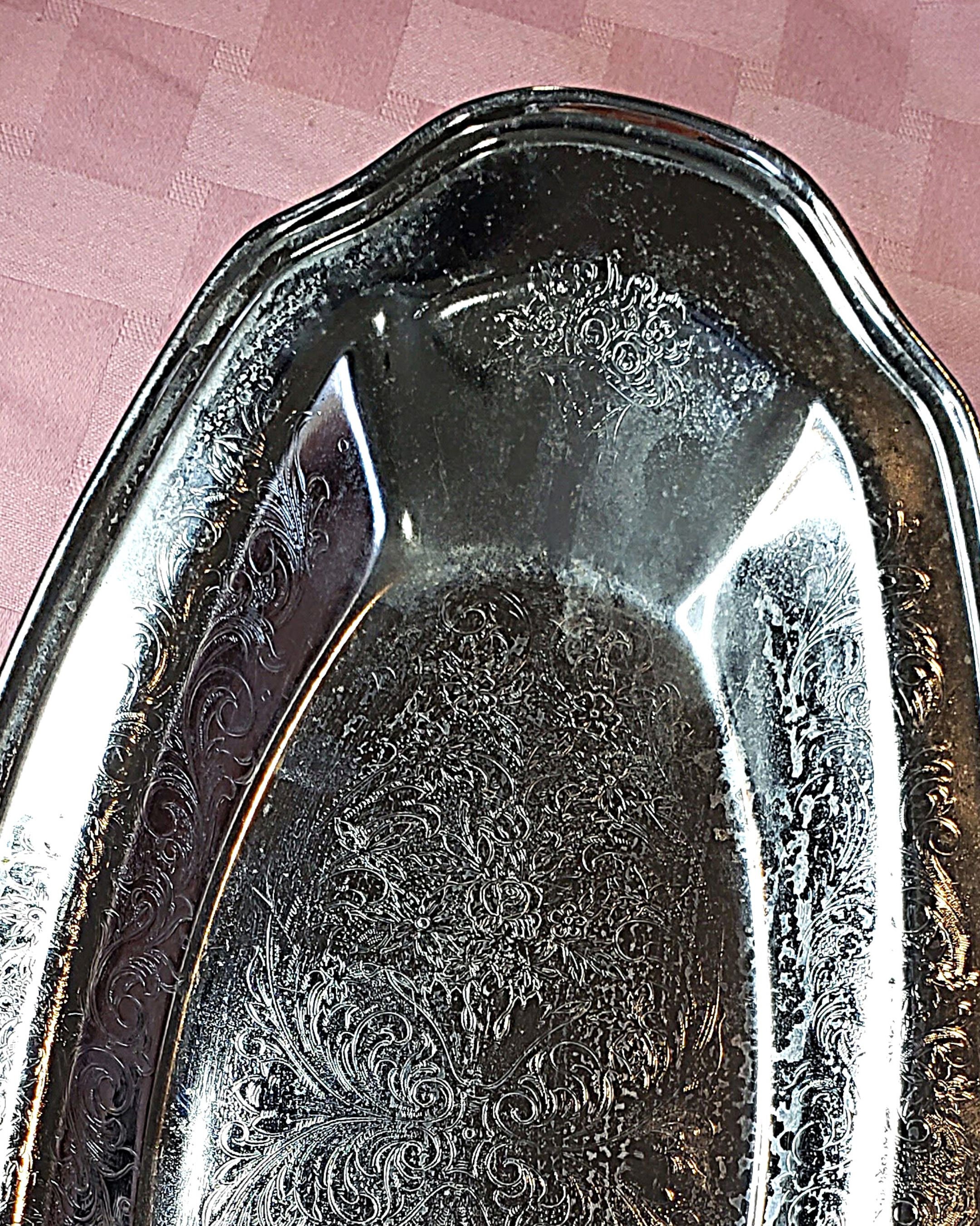 Chrome Bread Tray by Irvinware 1975 - Etsy