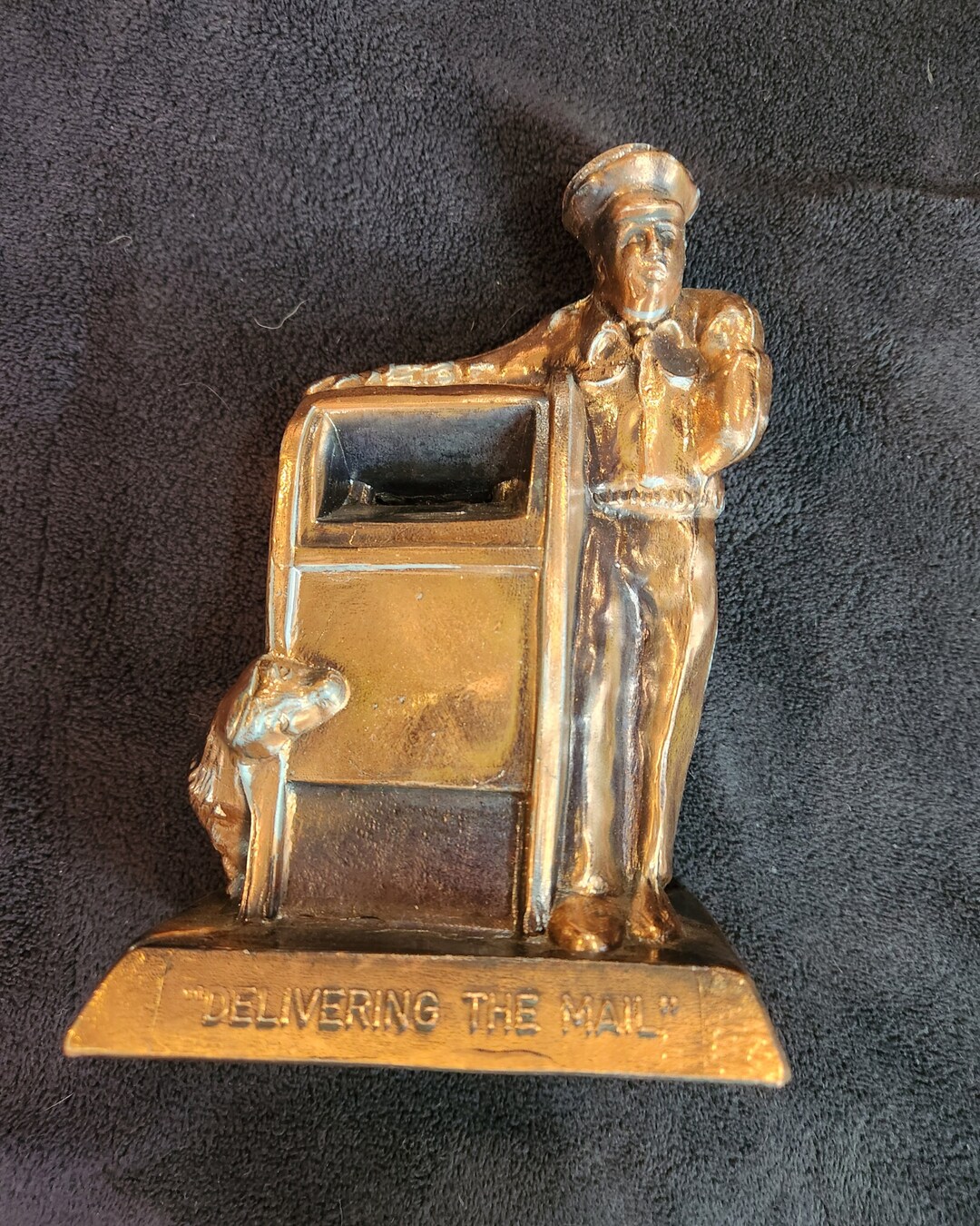 Vintage United States Mailbox Diecast Coin Bank - Etsy