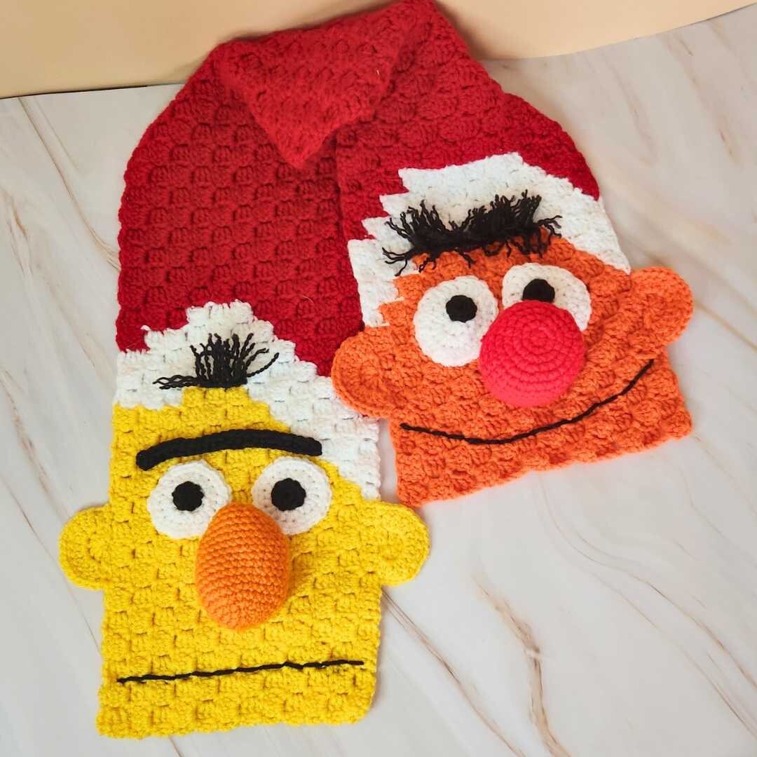 Best Friends Character Scarf - CROCHET PATTERN - Etsy