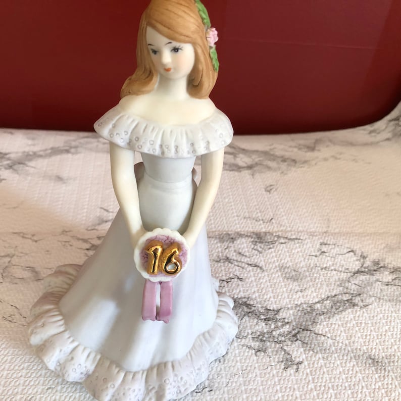 Enesco Growing Up/birthday Girls/collectible Birthday Figurines - Etsy