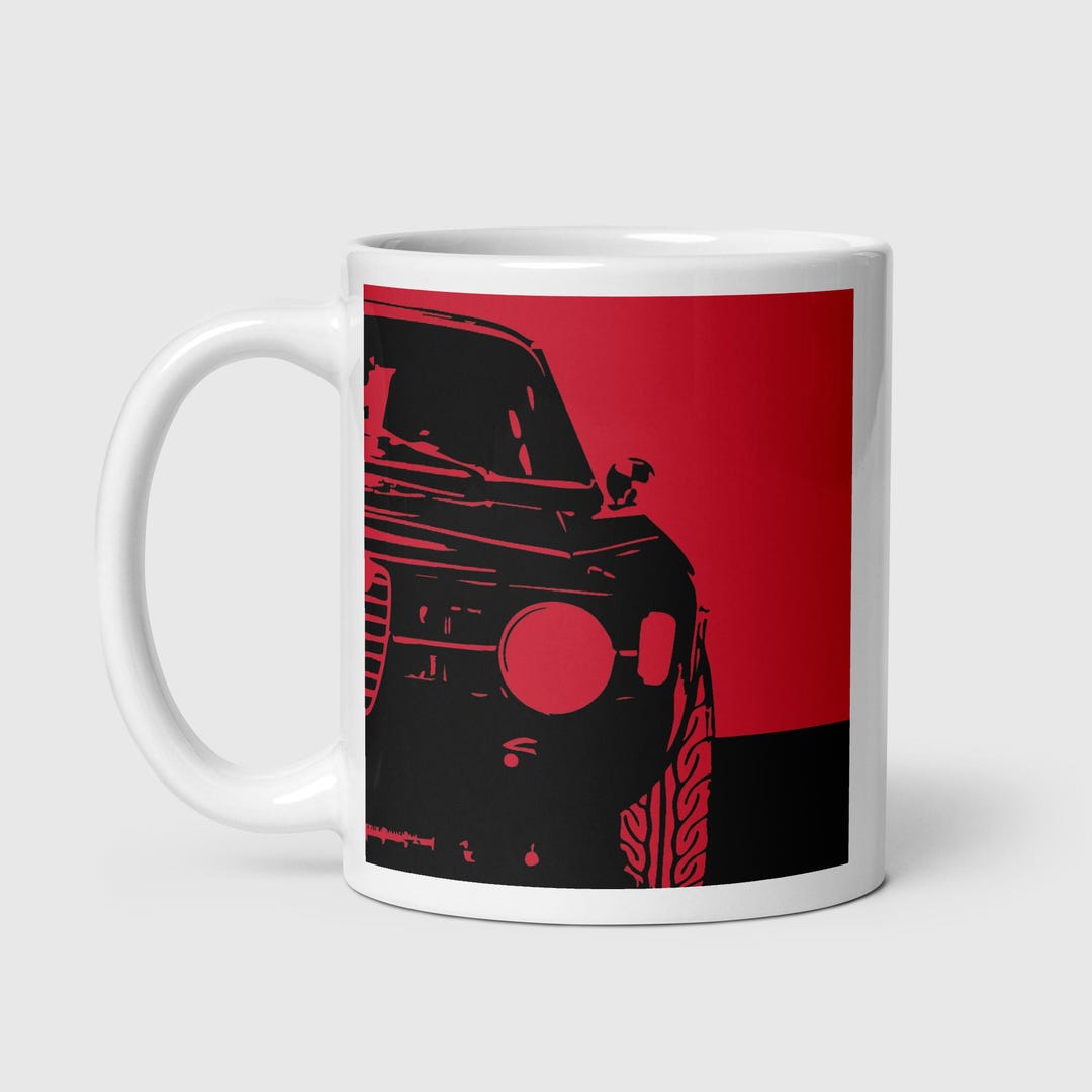 Alfa Romeo 1300 GT Junior Mug, Perfect Gift for Car Lovers, Cars on Mug ...