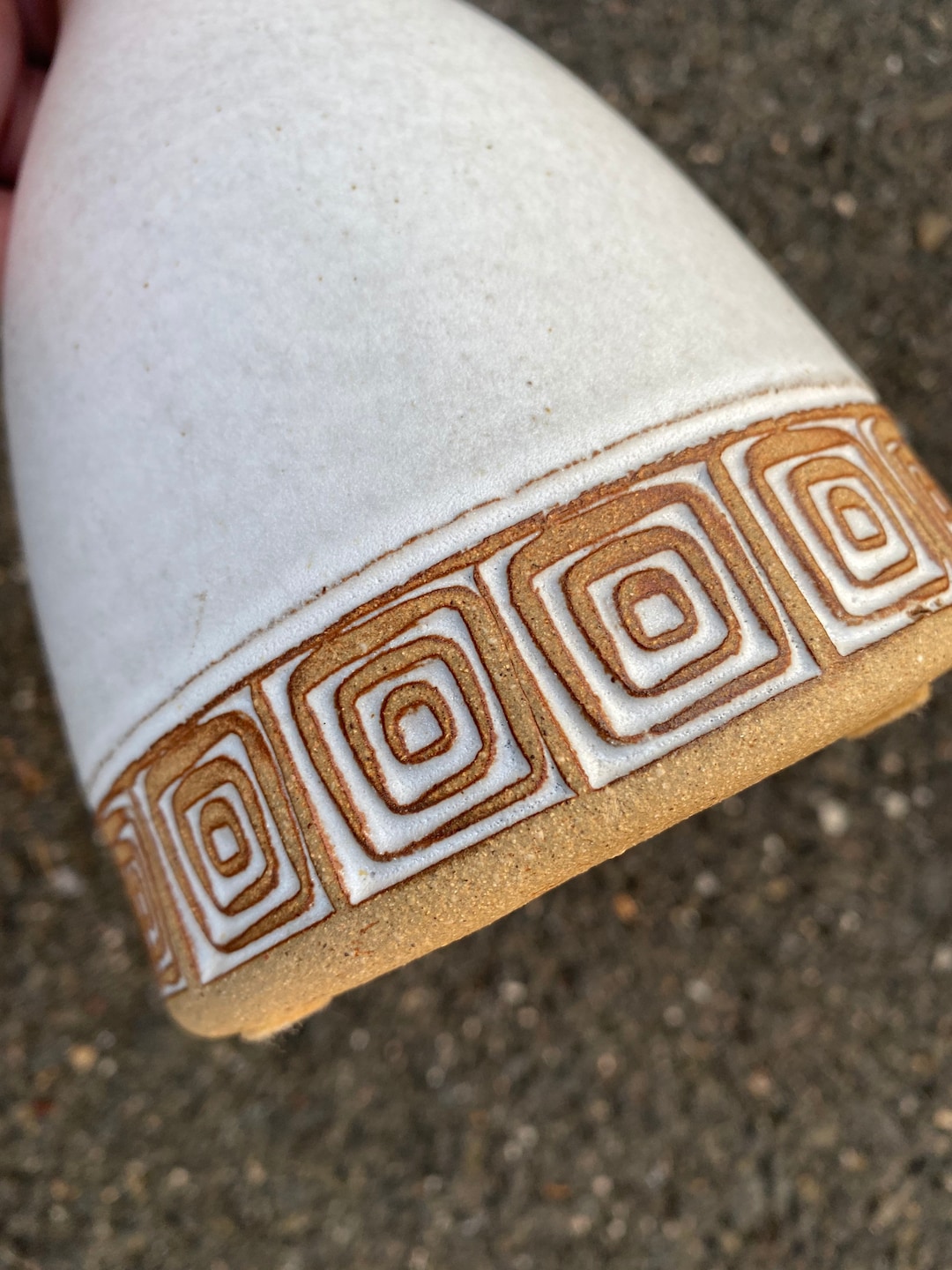 Los Artesanos Puerto Rico Pottery Vase Mid Century Modern Sgraffito ...