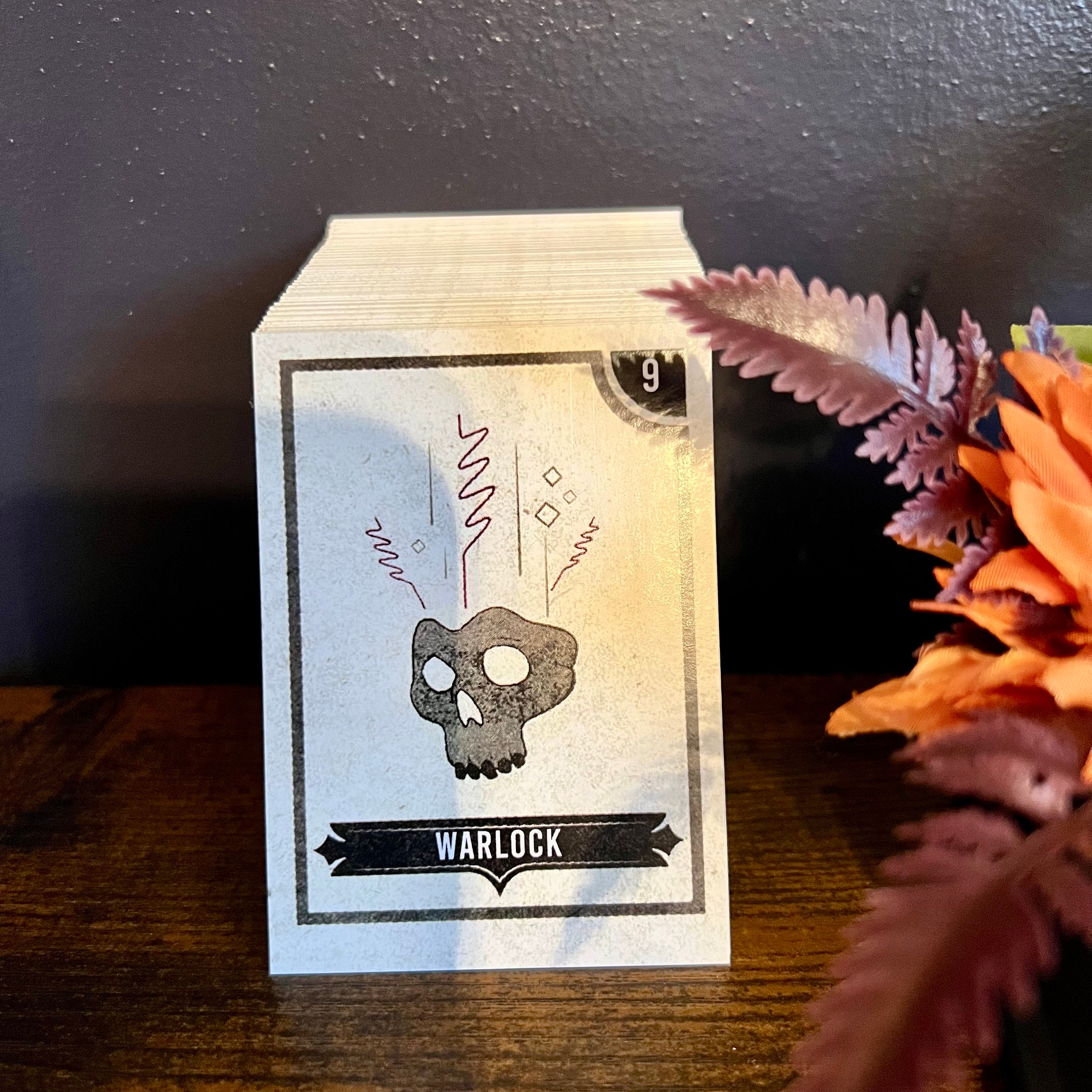 5e Warlock Spell Cards, Dnd Spell Cards, 134 Warlock Spell Deck ...