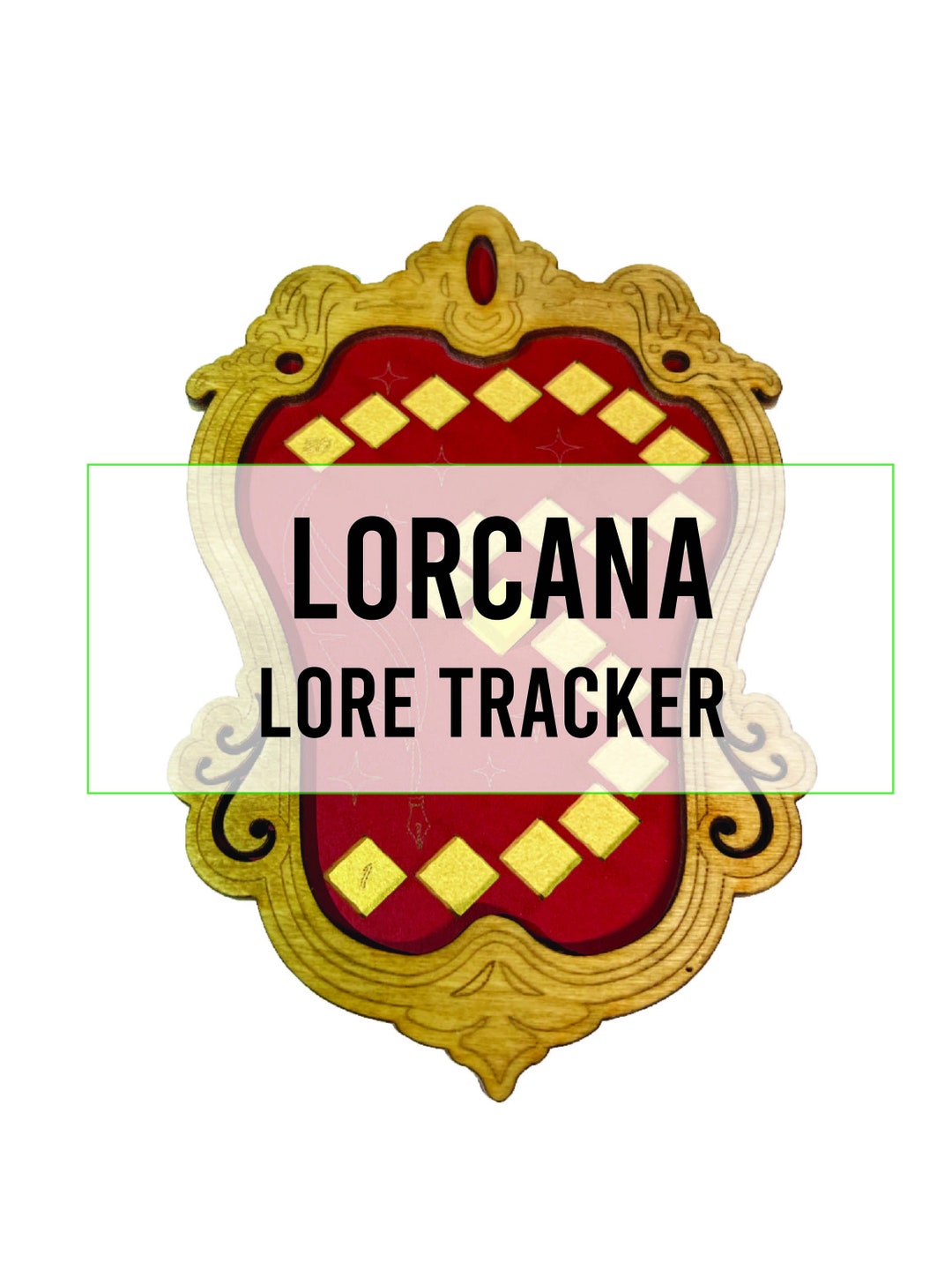 Lorcana Lore Tracker With Tracking Cube ~ Lorcana Game Accessory ...