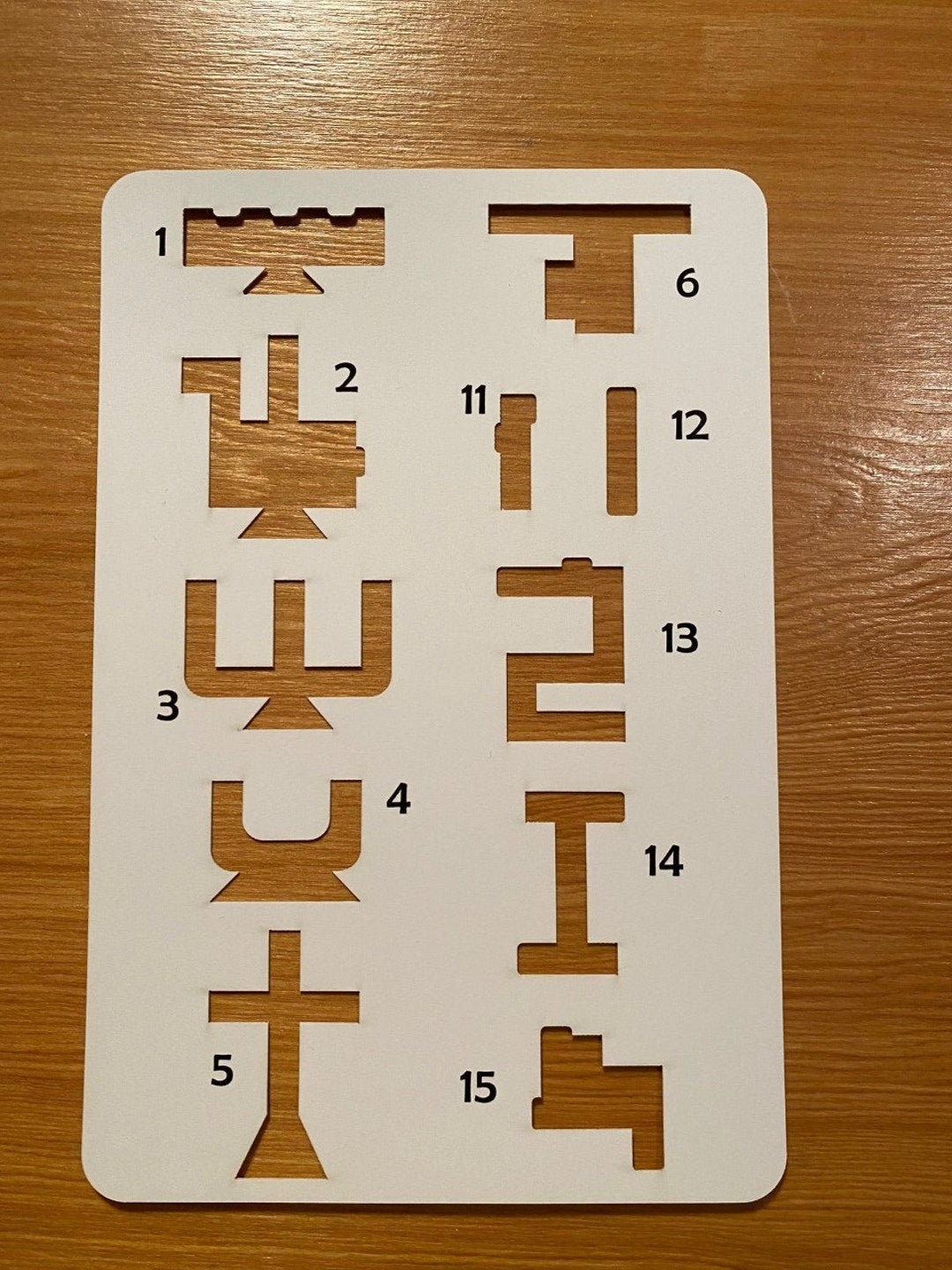 Four Against Darkness Map Stencil - Etsy