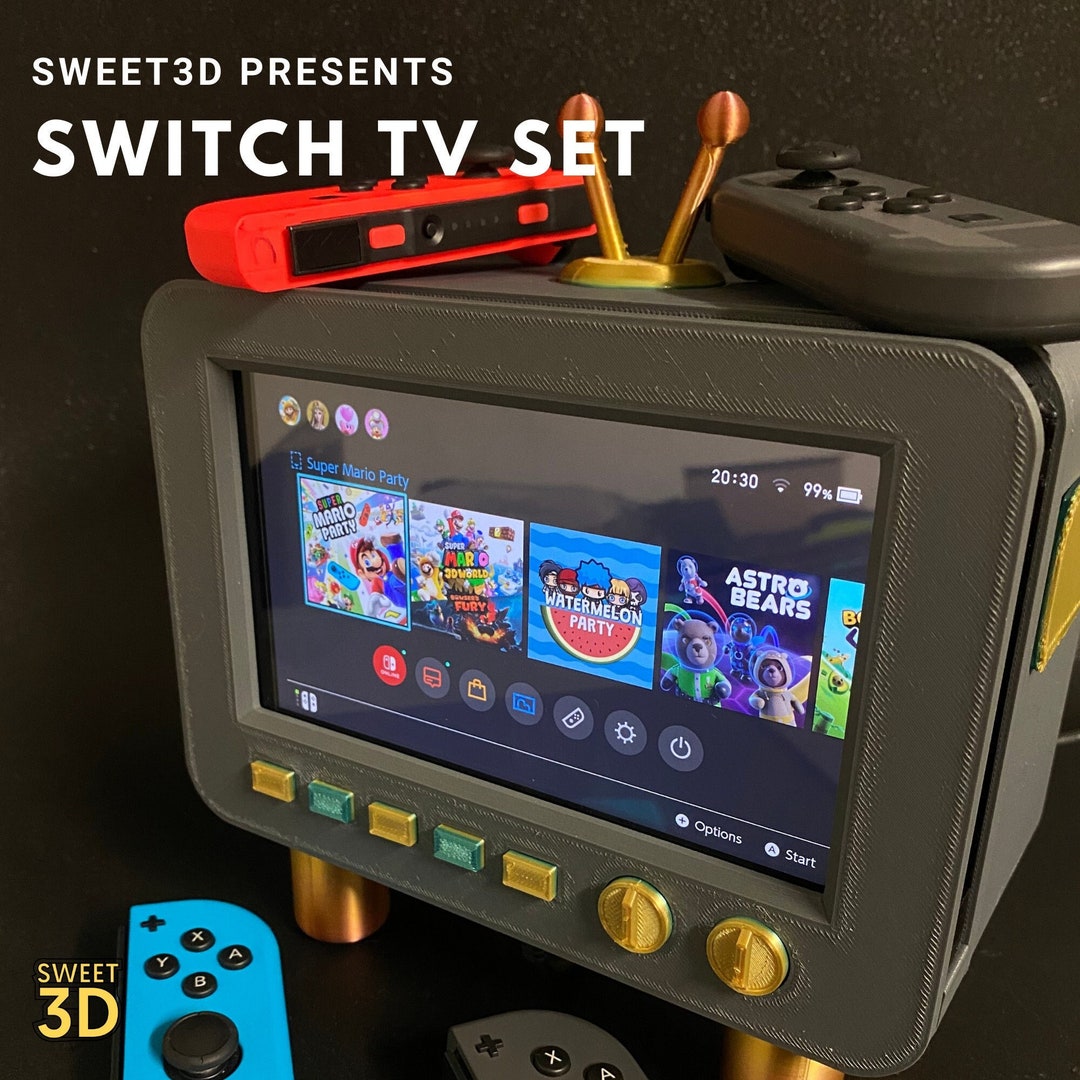 Mini Retro TV Nintendo Switch Display / Gaming Gift / Nintendo - Etsy