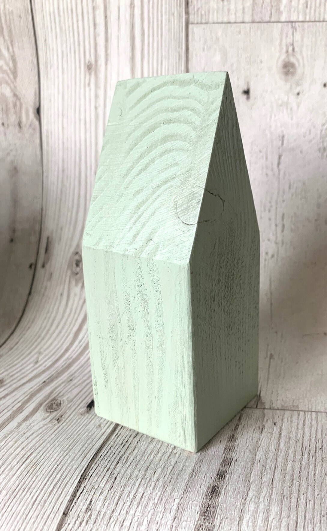 Miniature Reclaimed Wood Town Houses Shelf Sitter - Etsy