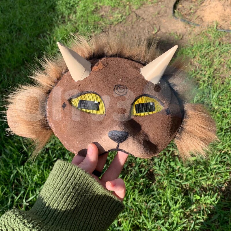 Goat Mask - Etsy