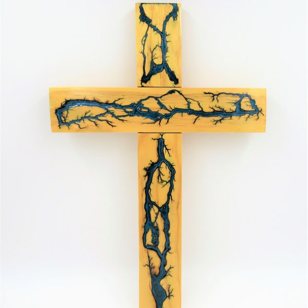 Wood Burned Cross - Etsy