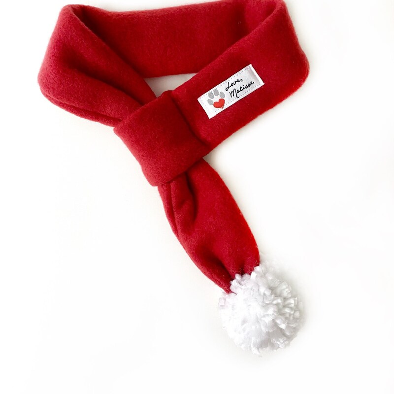Santa Scarf - Etsy